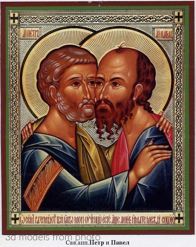 Апостолы - Ap_pavel_i_Petr THE APOSTLES-0322 - | 3D model 3DSMAX / OBJ ...