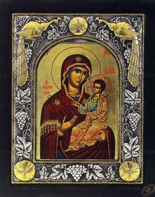 Our Lady of the Akathist - Theotokos of the Akathist-0007 - | 3D model ...