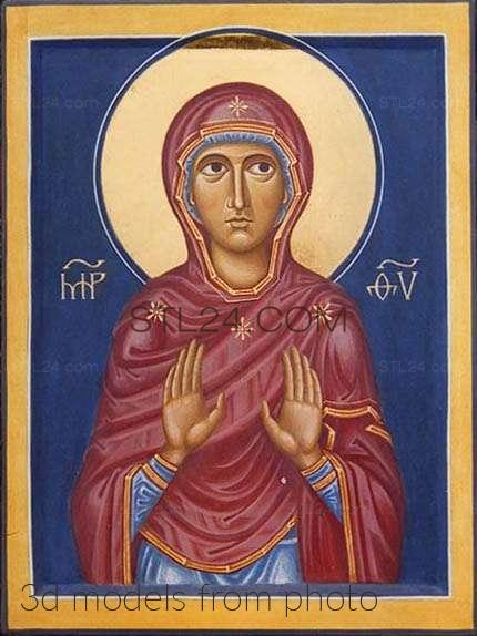 Our Lady of Oranta - The Virgin of Oranta-0044 - | 3D model 3DSMAX ...