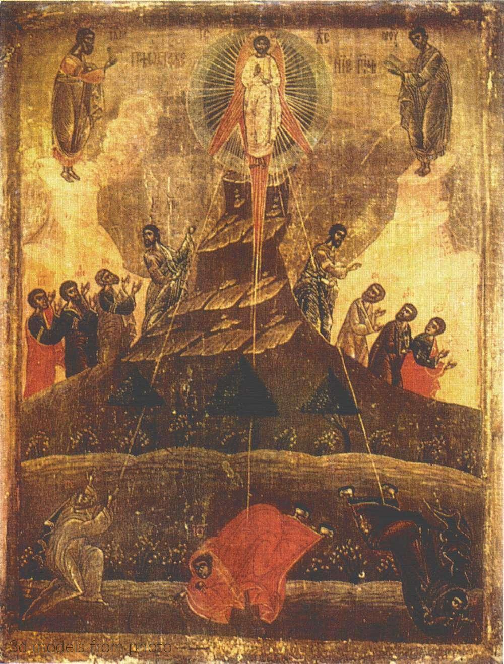 Преображение - Преображение ikon0723 Transfiguration-0014 - | 3D model ...