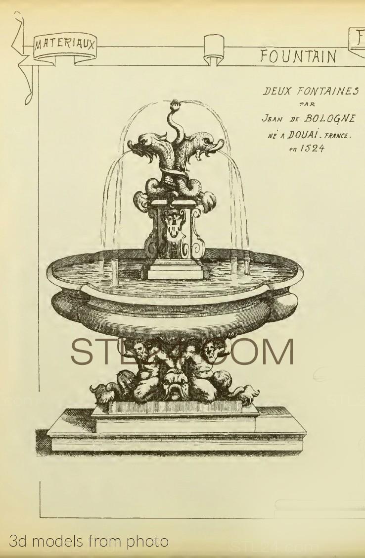 Fountains - FOUNTAIN_0012 - | 3D model 3DSMAX / OBJ / STL. 3D stl model ...