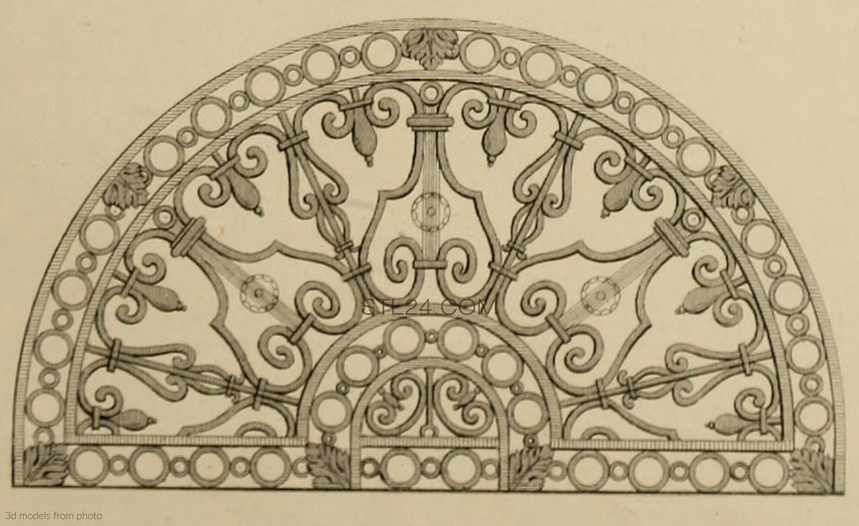 Wrought iron lattices - FORGED FENCE_0016 - | 3D model 3DSMAX / OBJ ...