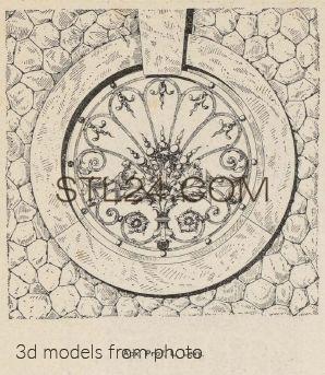 Wrought iron lattices - FORGED FENCE_0077 - | 3D model 3DSMAX / OBJ ...