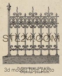 Wrought iron lattices - FORGED FENCE_0141 - | 3D model 3DSMAX / OBJ ...