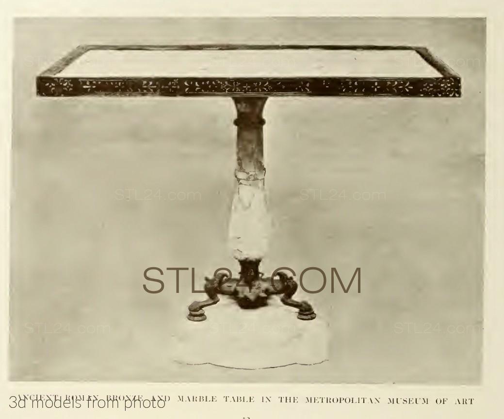 Dining tables - DINING TABLE_0106 - | 3D model 3DSMAX / OBJ / STL. 3D ...