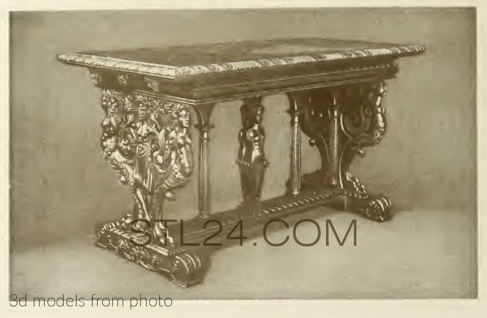 Dining tables - DINING TABLE_0114 - | 3D model 3DSMAX / OBJ / STL. 3D ...