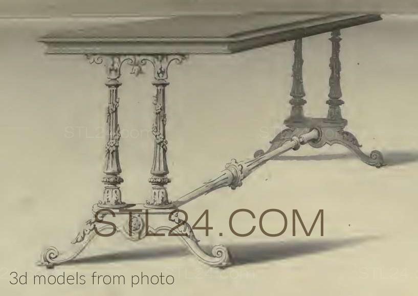 Dining tables - DINING TABLE_0139 - | 3D model 3DSMAX / OBJ / STL. 3D ...