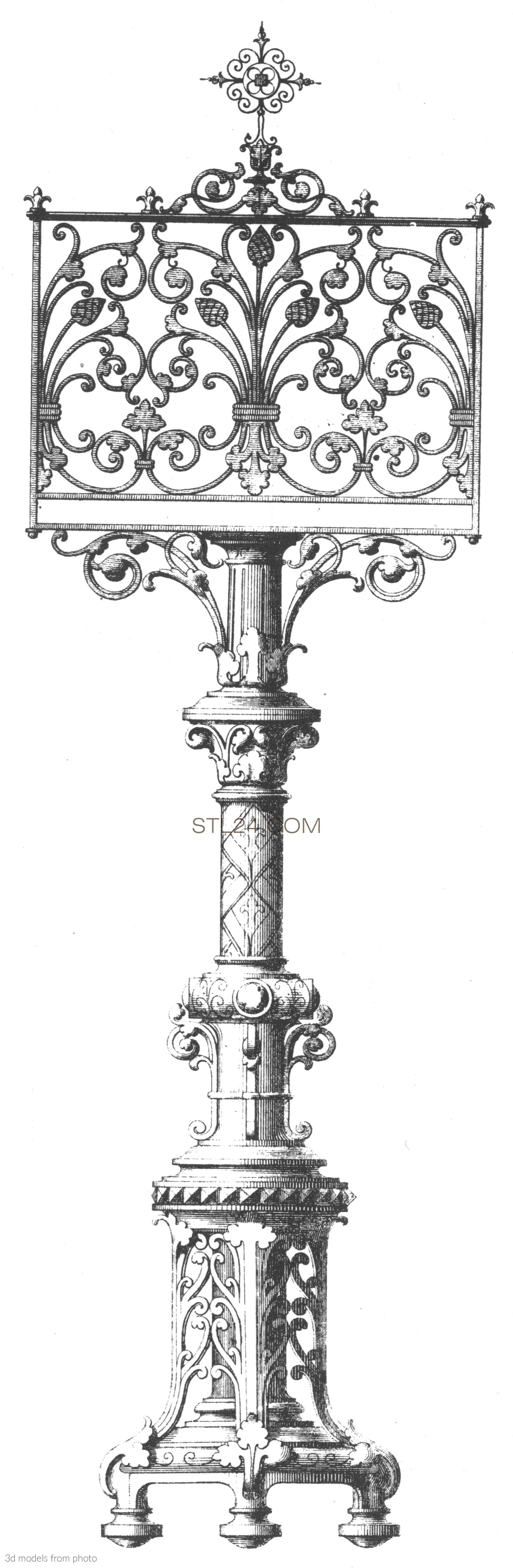 Stands - STAND_0253 - | 3D model 3DSMAX / OBJ / STL. 3D stl model for CNC