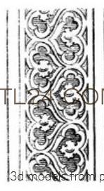 Borders - MOULDING_0482 - | 3D model 3DSMAX / OBJ / STL. 3D stl model ...