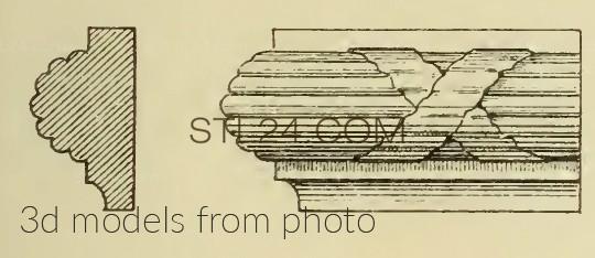 Borders - MOULDING_0485 - | 3D model 3DSMAX / OBJ / STL. 3D stl model ...