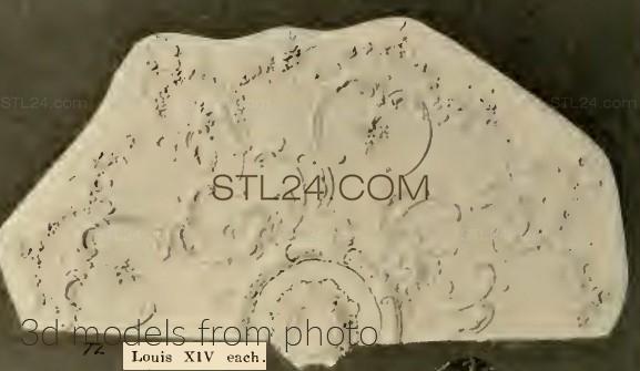 Потолочные розетки - LOUIS XIV jacobson & co_160rq CEILING ROSETTE_0177 ...