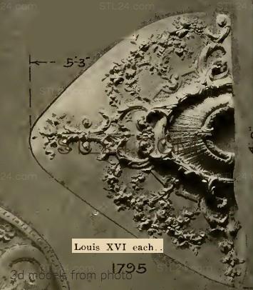 Ceiling rosettes - CEILING ROSETTE_0186 - | 3D model 3DSMAX / OBJ / STL ...