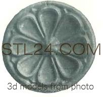 Rosettes - ROSETTE_0654 - | 3D model 3DSMAX / OBJ / STL. 3D stl model ...