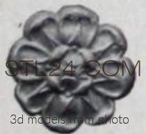 Rosettes - ROSETTE_0709 - | 3D model 3DSMAX / OBJ / STL. 3D stl model ...