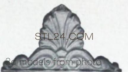 Shells - SHELL_0074 - | 3D model 3DSMAX / OBJ / STL. 3D stl model for CNC
