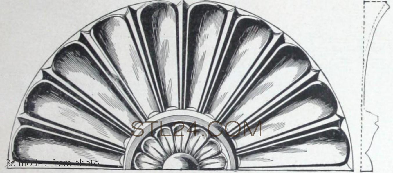 Shells - SHELL_0079 - | 3D model 3DSMAX / OBJ / STL. 3D stl model for CNC