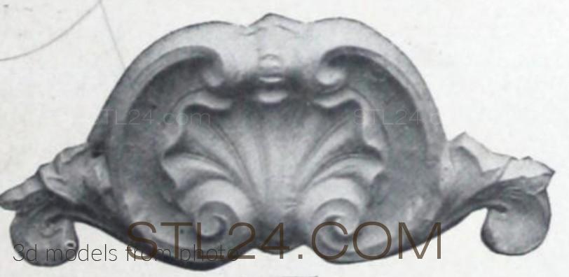 Shells - SHELL_0090 - | 3D model 3DSMAX / OBJ / STL. 3D stl model for CNC