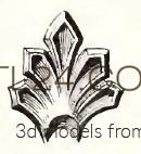 Shells - SHELL_0133 - | 3D model 3DSMAX / OBJ / STL. 3D stl model for CNC