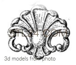 Shells - SHELL_0195 - | 3D model 3DSMAX / OBJ / STL. 3D stl model for CNC