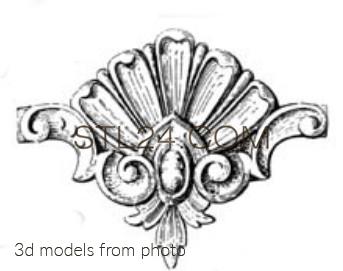 Shells - SHELL_0199 - | 3D model 3DSMAX / OBJ / STL. 3D stl model for CNC