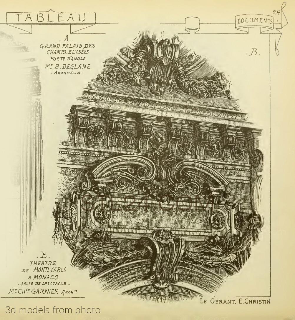 Carved signs - PLAQUE_0045 - | 3D model 3DSMAX / OBJ / STL. 3D stl ...