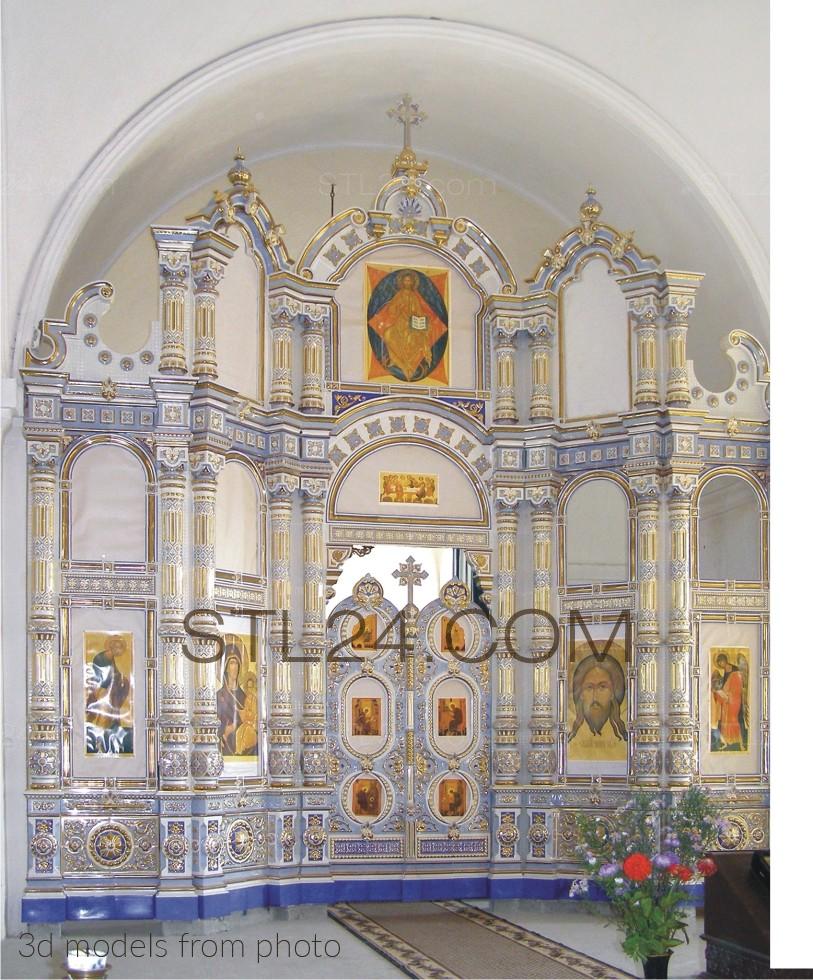 Iconostases - ICONOSTASIS_0209 - | 3D model 3DSMAX / OBJ / STL. 3D stl ...