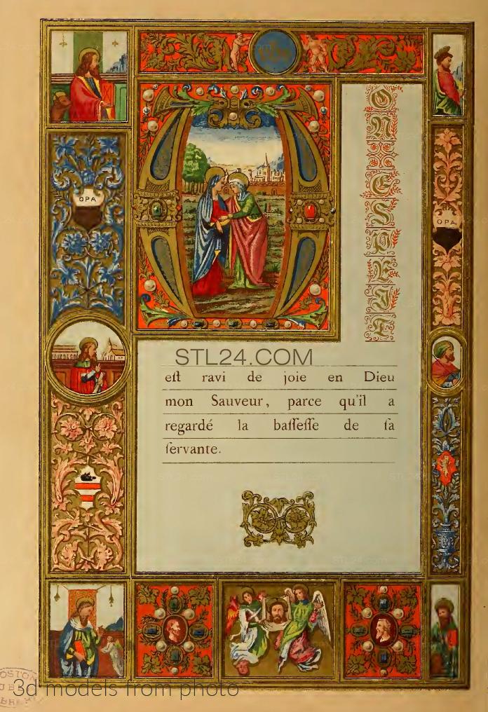 Vignette Frames - VIGNETTE FRAME_0403 - | 3D model 3DSMAX / OBJ / STL ...