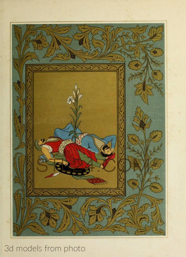 Vignette Frames - VIGNETTE FRAME_0462 - | 3D model 3DSMAX / OBJ / STL ...