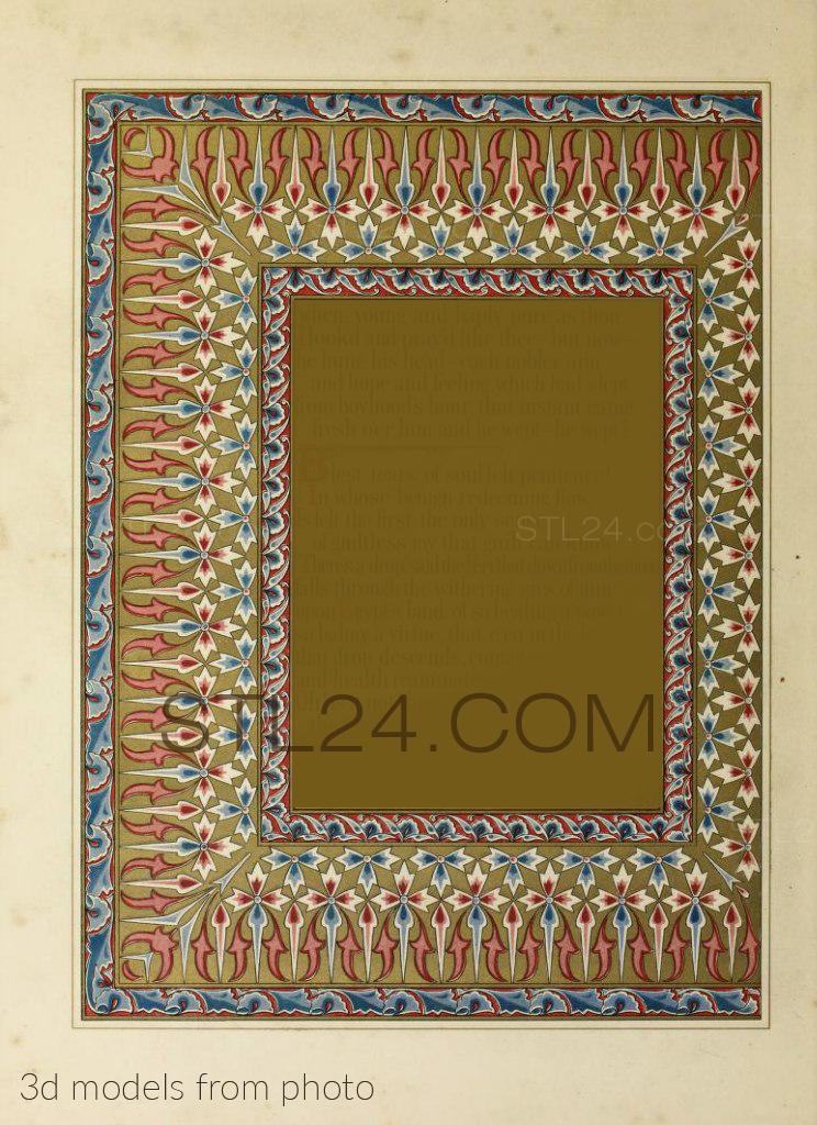 Vignette Frames - VIGNETTE FRAME_0468 - | 3D model 3DSMAX / OBJ / STL ...